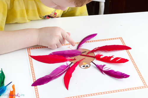 Turkey Counting Mats with Free Printables