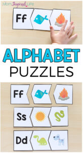 Beginning Sounds Alphabet Puzzles Free Printable