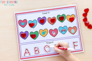 Heart Roll and Cover Mats