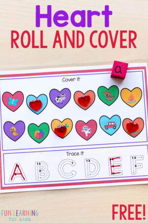 Heart Roll and Cover Mats