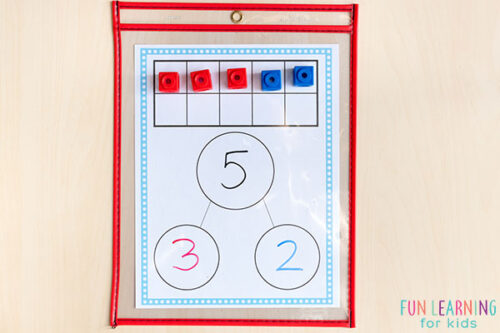Printable Number Sense Activities for Kindergarten and First Grade