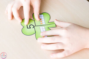 Shamrock Number Bond Free Printable Puzzles