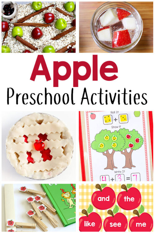 Preschool Apple Theme Activities Preschool Apple Theme Activities