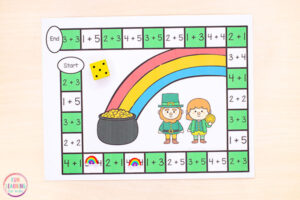 Editable St. Patrick's Day Board Game Free Printable