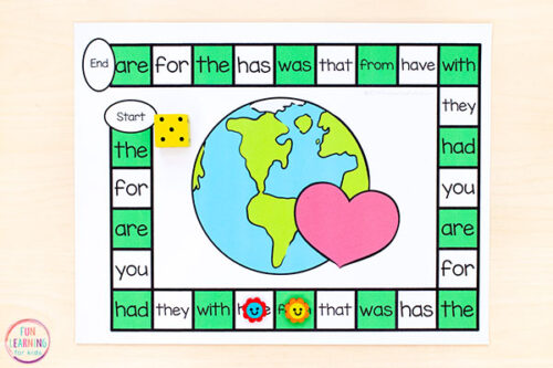 Free Printable Editable Earth Day Board Game