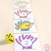 Ocean Fish Number Line Game Printable Math Activity