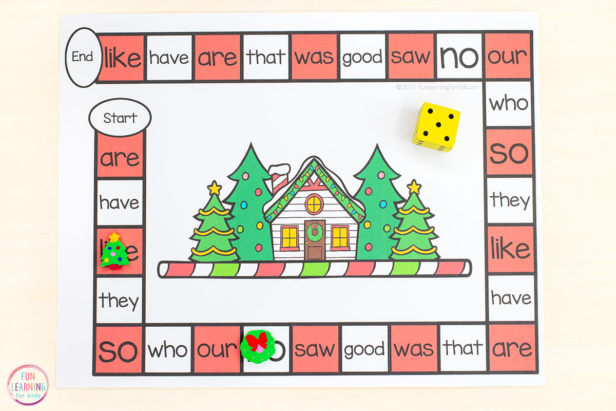 Christmas Reading Games Printable | Gerald Printable