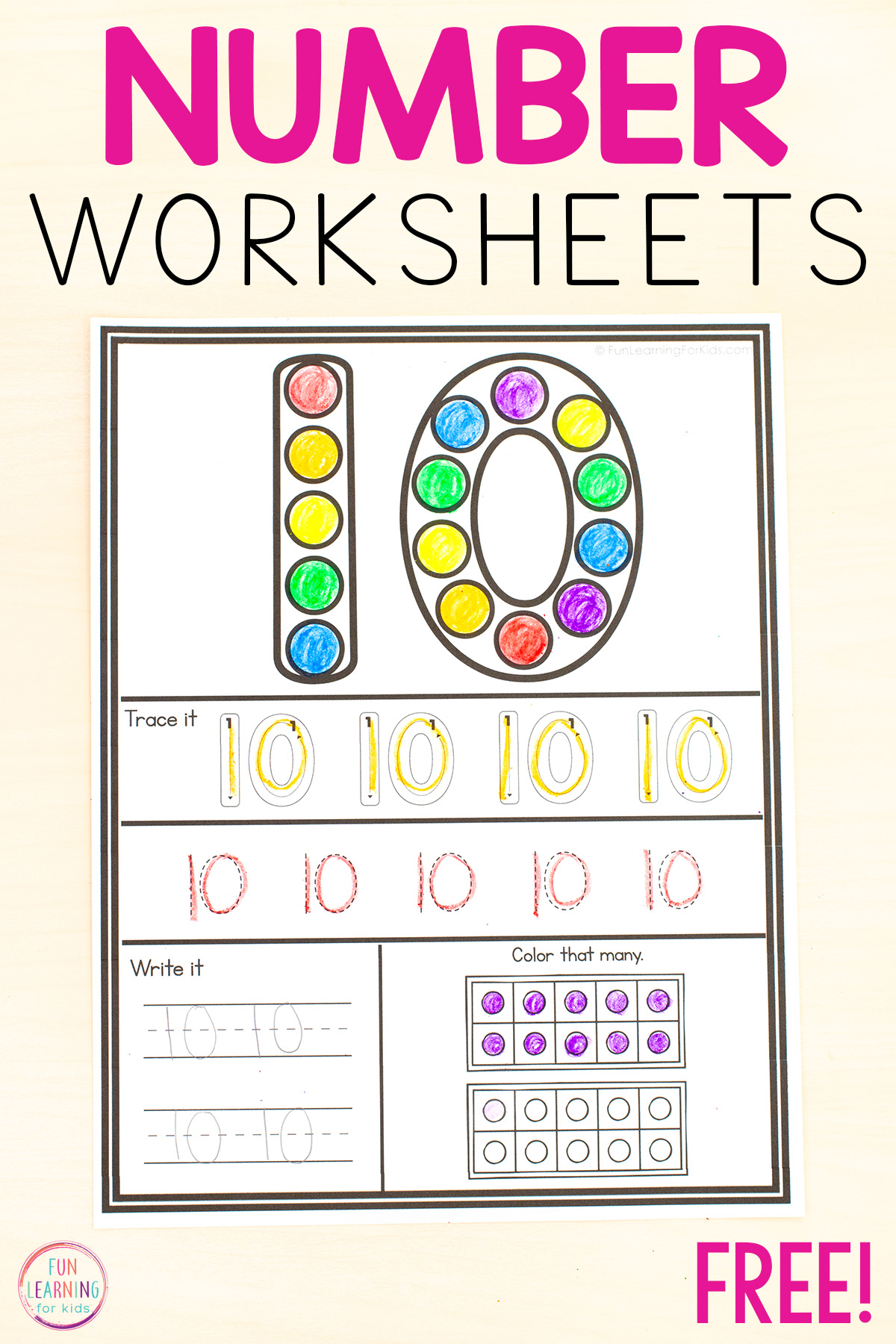 Dot The Number Worksheets Dot The Number Worksheets