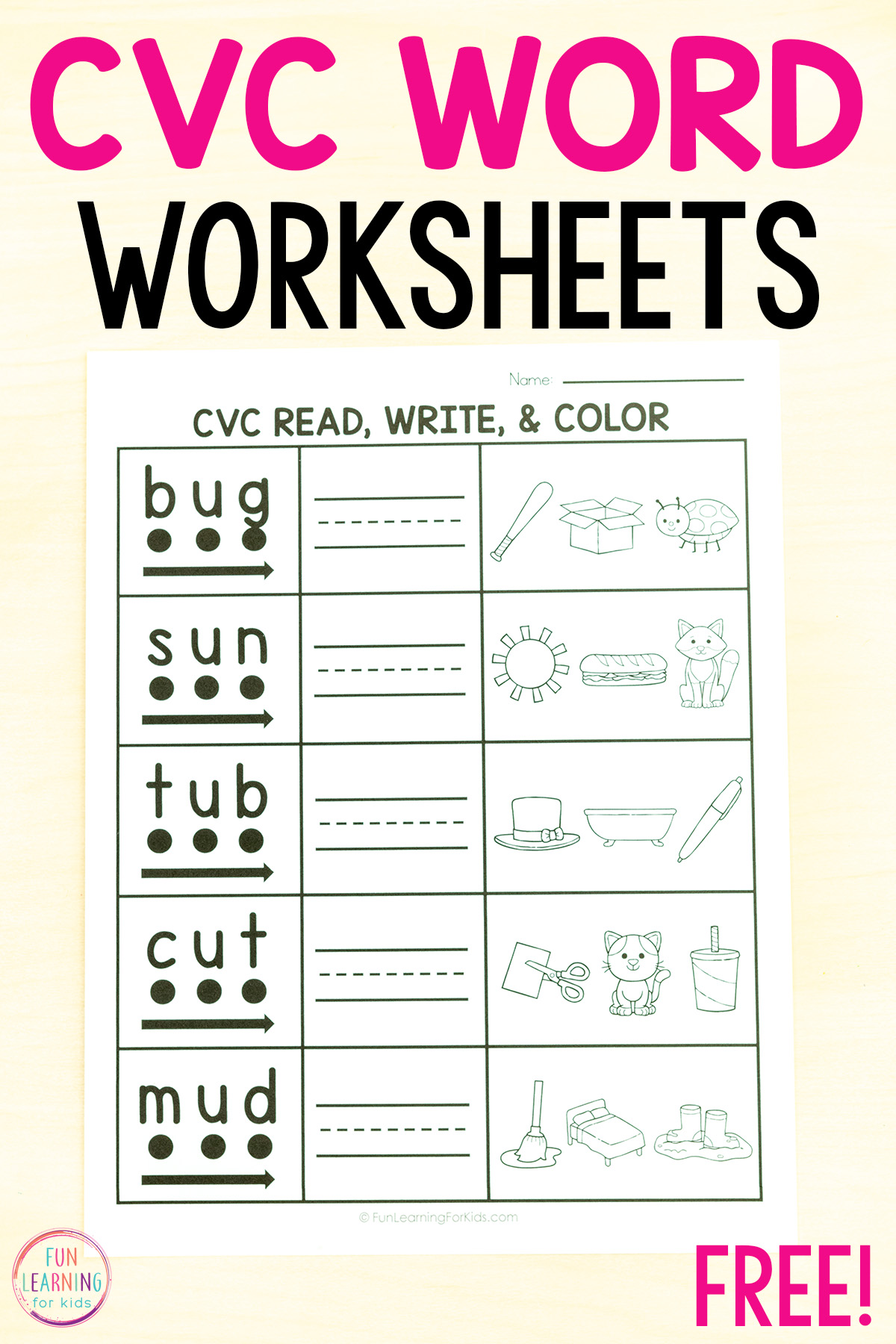 Word Printable Worksheets Writing Word Printable Worksheets Writing