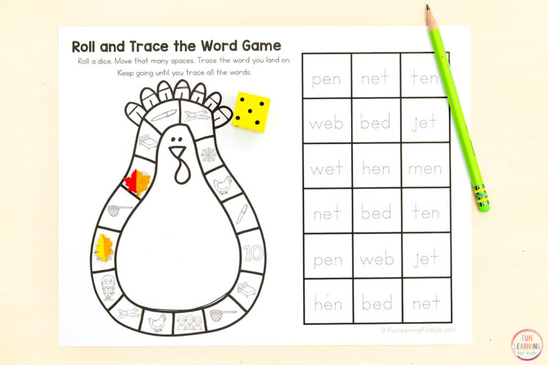 Turkey CVC Race and Trace Board Game